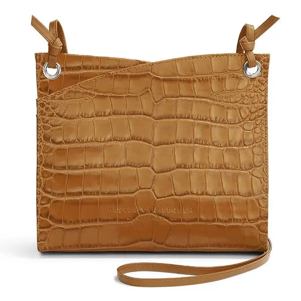 HESTER VAN EEGHEN In The Clouds L Croco Camel - Brown
