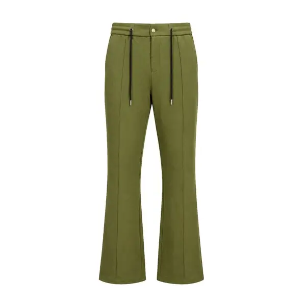 DAVID WEJ Enzo Cotton Loose Fit Trouser - Green