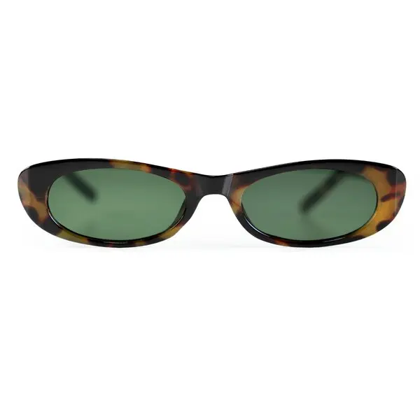 6FIFTYTWO® Muse Tortoiseshell Oval Sunglasses