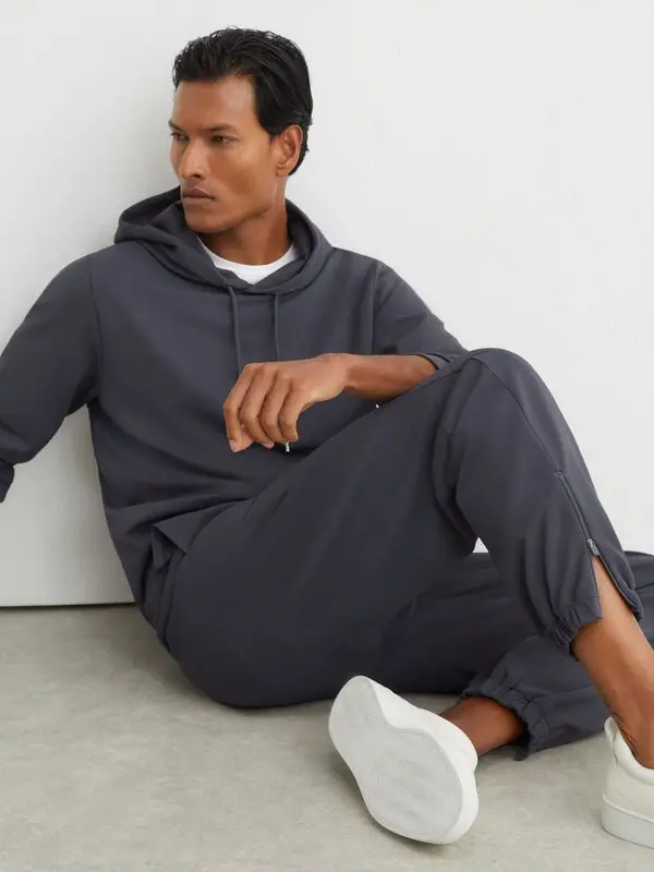 REISS Crescent Joggers - Airforce Blue