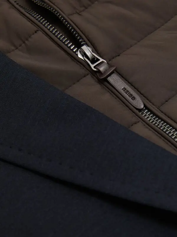 REISS Boxer Tailored Fit R-flex Gilet-insert Single-breasted Blazer