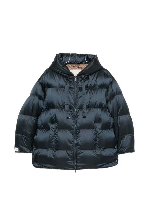 Max Mara Midi Down Vest - Blue