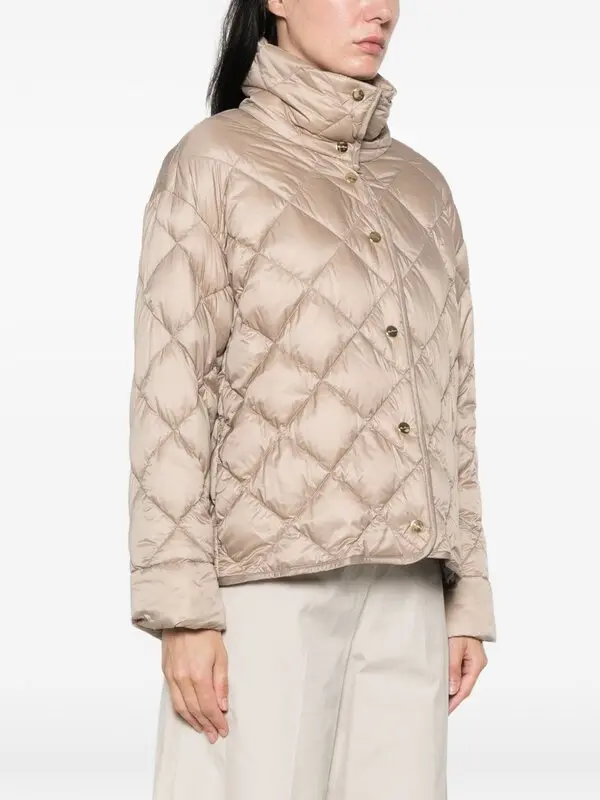 Max Mara Quilted Down Jacket