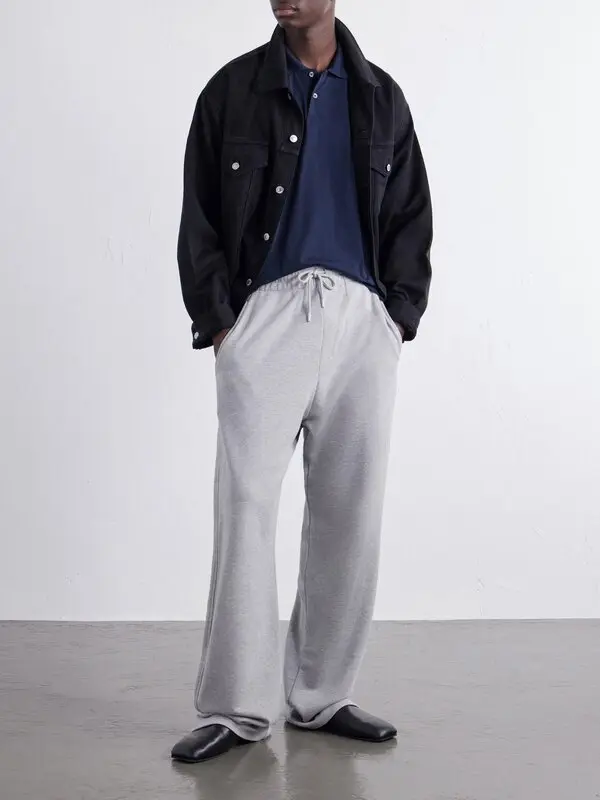 JAMES PERSE Cotton-jersey Polo Shirt