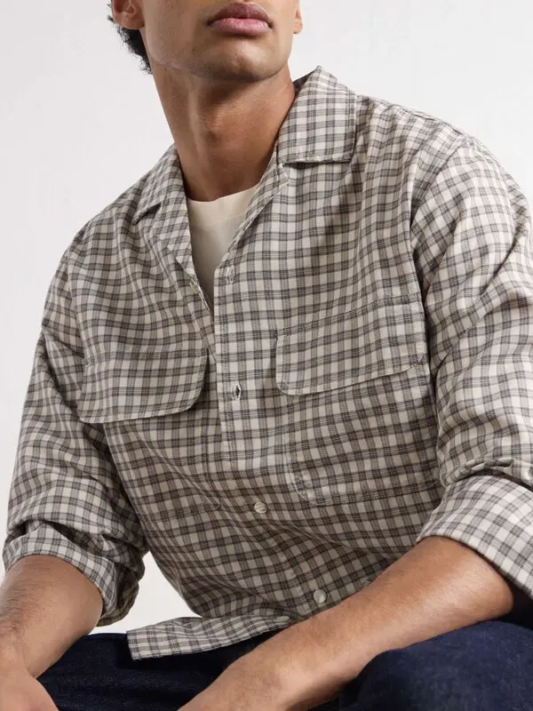 3sixteen Checked Cotton Shirt