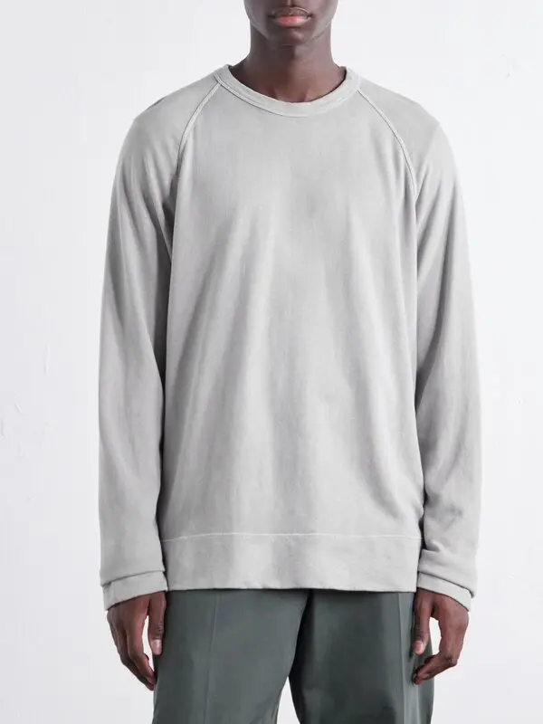 JAMES PERSE Garment-dyed Sweatshirt - Gray