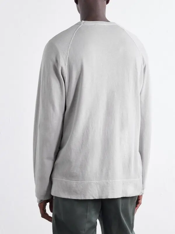 JAMES PERSE Garment-dyed Sweatshirt - Gray