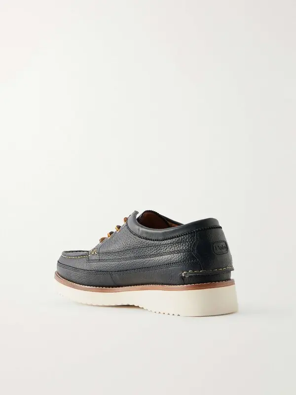 Polo Ralph Lauren Jett Full-grain Leather Derby Shoes