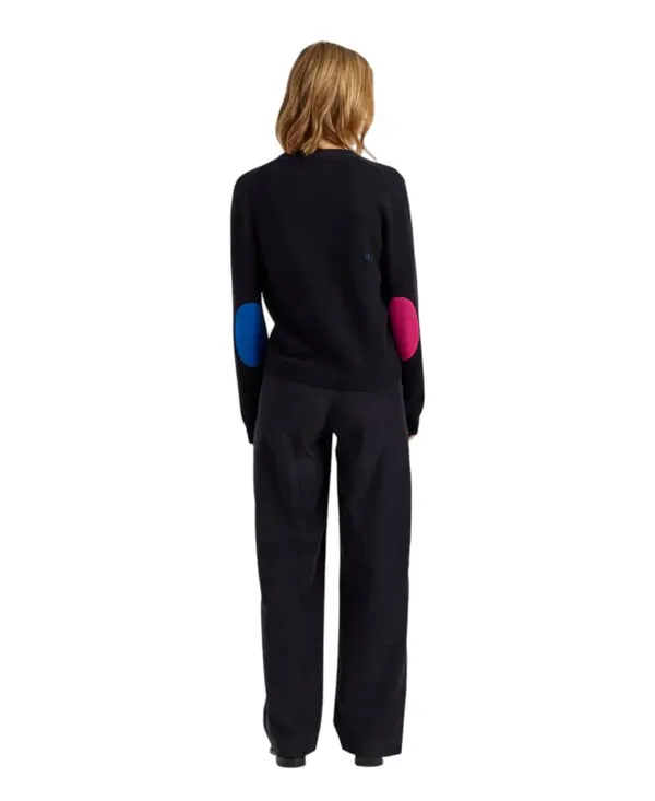 Chinti & Parker Wool-cashmere Elbow Patch Cardigan