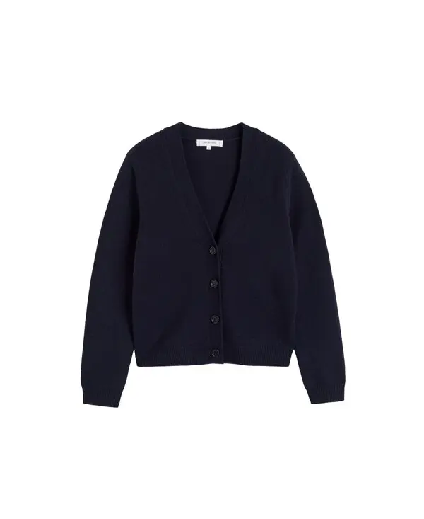 Chinti & Parker Wool-cashmere Elbow Patch Cardigan