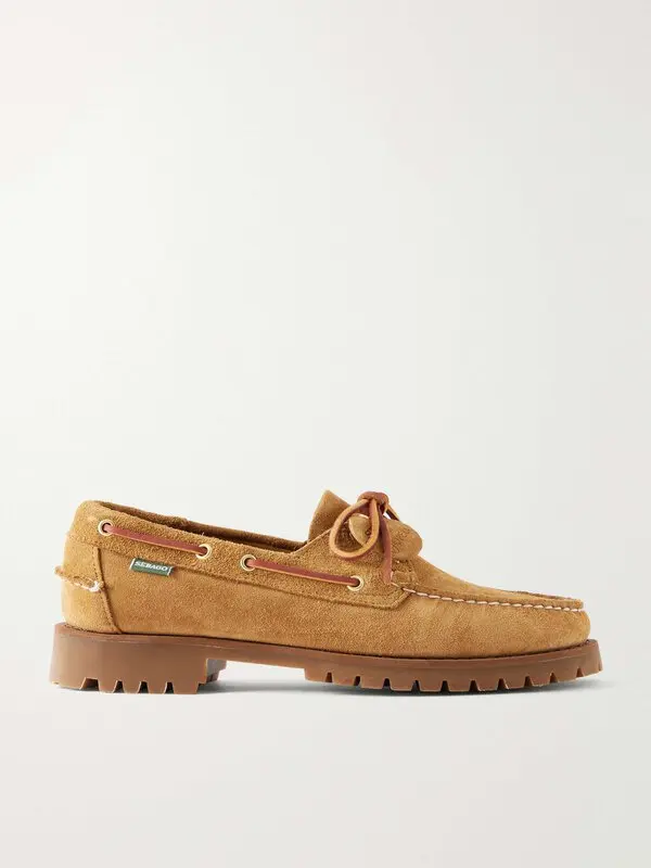 SEBAGO Ranger Suede Boat Shoes - Camel