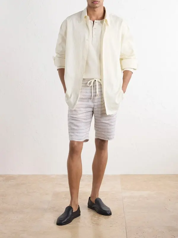 Eleventy Linen Shorts