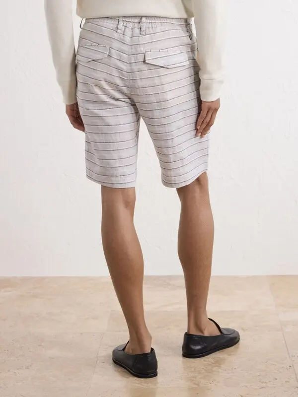 Eleventy Linen Shorts