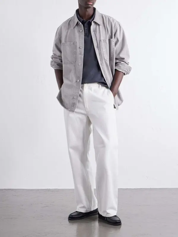 JAMES PERSE Slim-fit Supima Cotton-jersey Polo Shirt