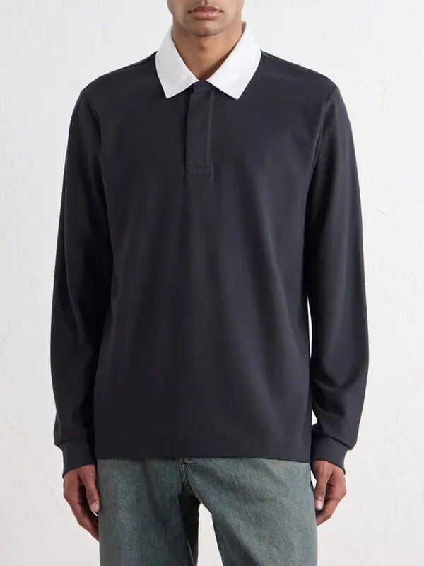 Rag & Bone Cotton-piqué Polo Shirt