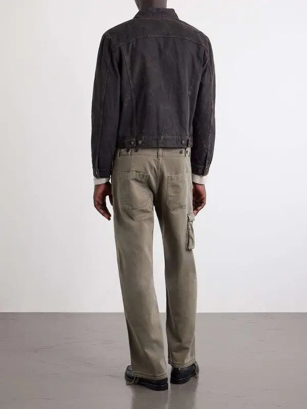 JEANERICA Monti Straight-leg Cotton-twill Trousers
