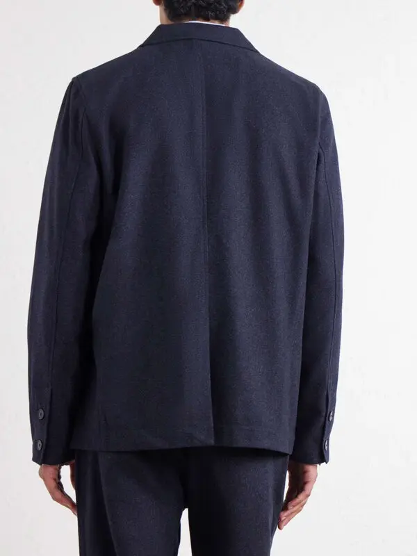 Folk Assembly Mélange Wool-blend Suit Jacket