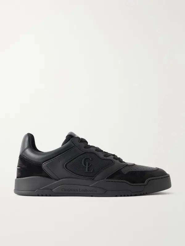 CHRISTIAN LOUBOUTIN Bsketball 1 Retro Sneakers - Black