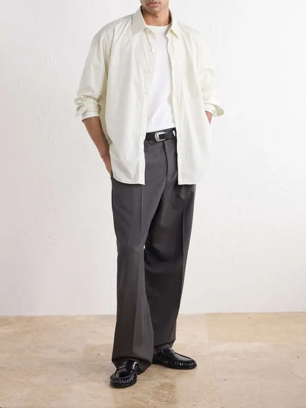 MFPEN Patch Straight-leg Wool-twill Trousers