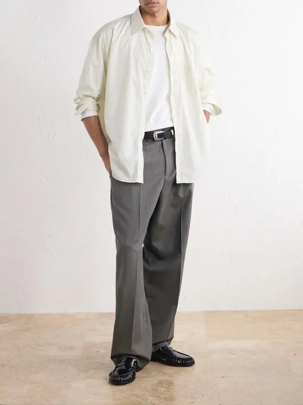 MFPEN Patch Straight-leg Wool-twill Trousers