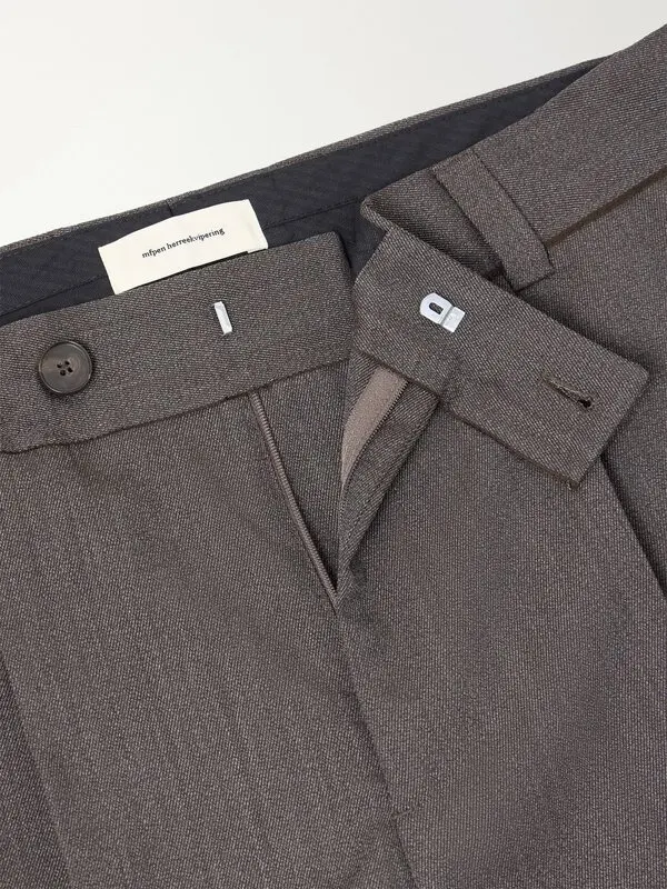 MFPEN Patch Straight-leg Wool-twill Trousers