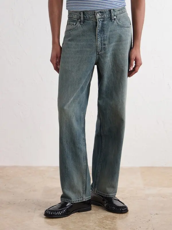 Rag & Bone Wide Leg Jeans