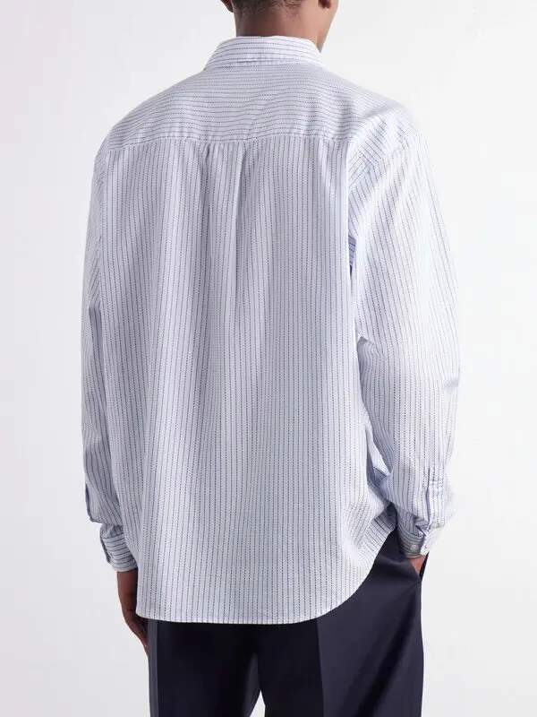 MFPEN Distant Striped Cotton-poplin Shirt