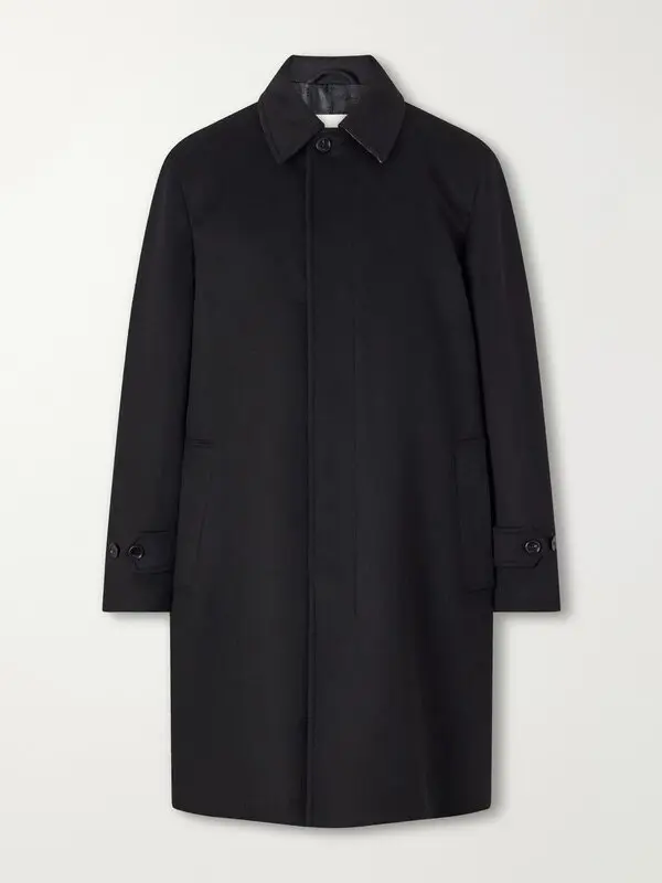 Burberry Cashmere Coat - Black