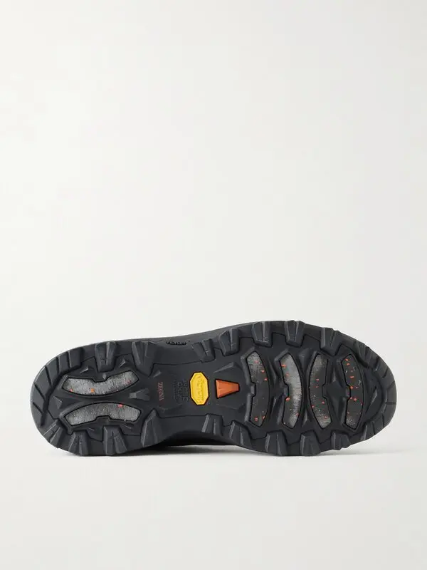 Zegna Triple Stitch Monte Suede Sneakers