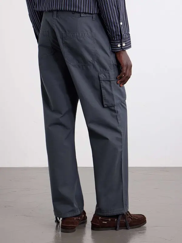 JEANERICA Monti Straight-leg Cotton Trousers