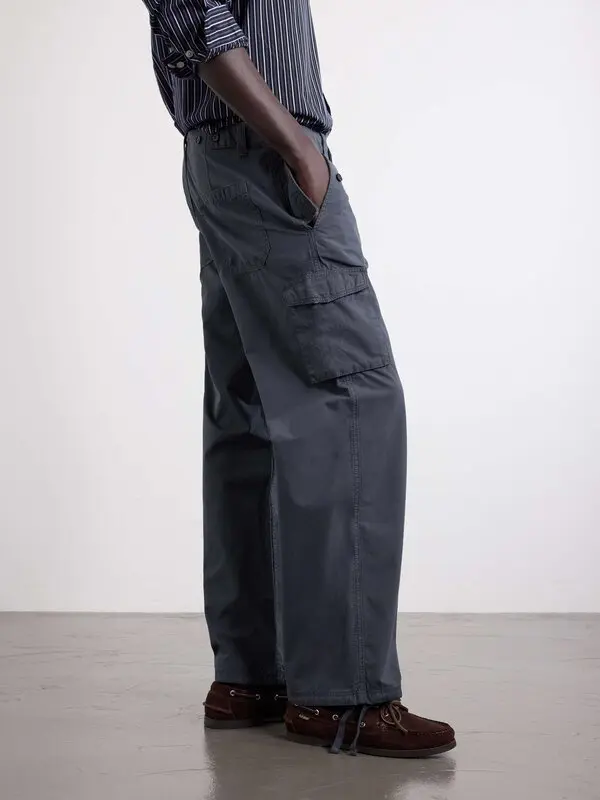JEANERICA Monti Straight-leg Cotton Trousers
