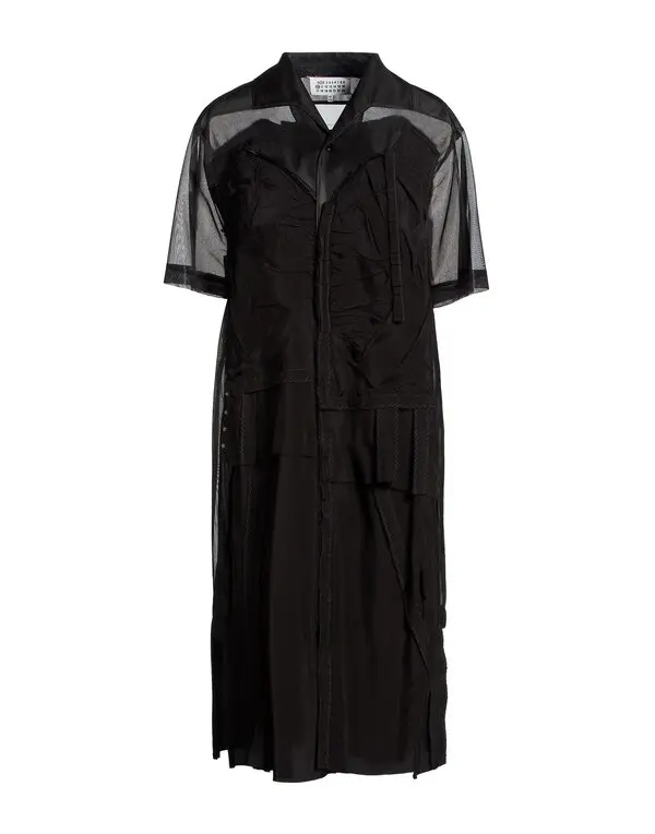 MAISON MARGIELA Midi Dress Size Polyester, Viscose