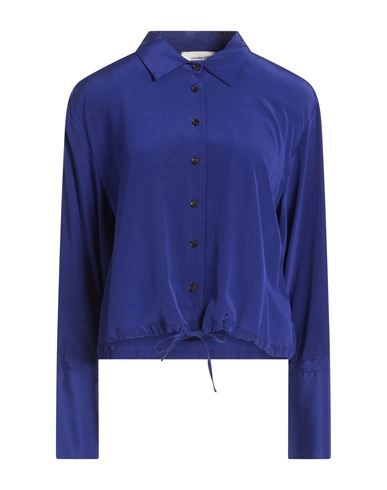 Liviana Conti Shirt Size Silk - Blue