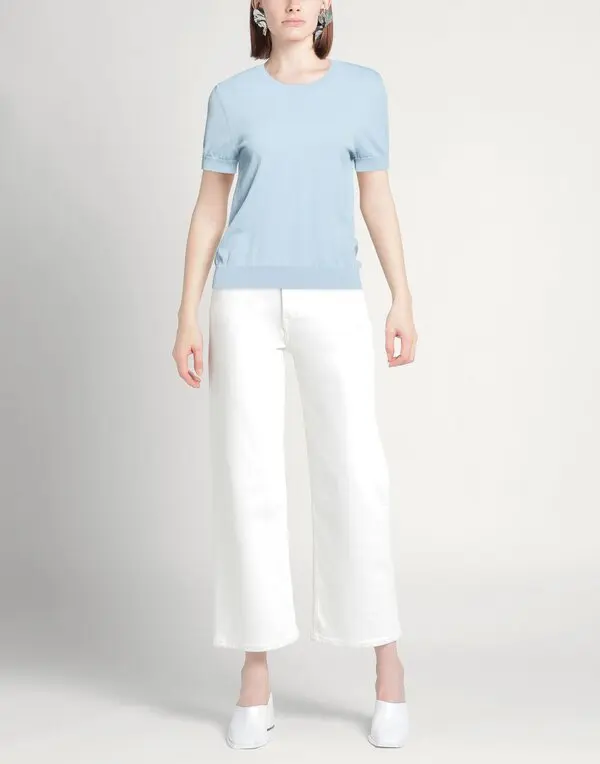 CRUNA Sweater Ivory Size Viscose, Polyamide - Blue