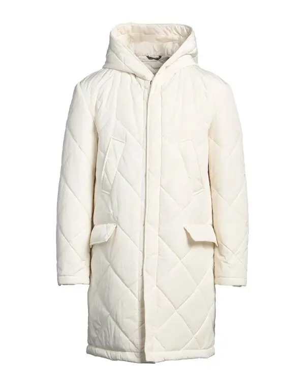 DANIELE ALESSANDRINI Puffer Ivory Size Polyester