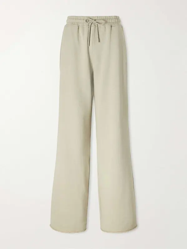 On Club Collective Cotton Wide-leg Pants - Beige