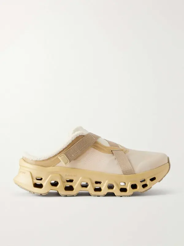 On Cloudmonster 3 Mesh Sneakers - Beige