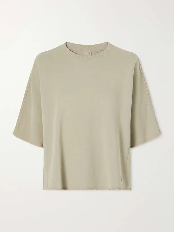 On Club Collective Cotton T-shirt - Beige