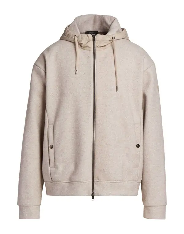 Herno Jacket Light Size Polyester, Wool, Polyamide - Beige