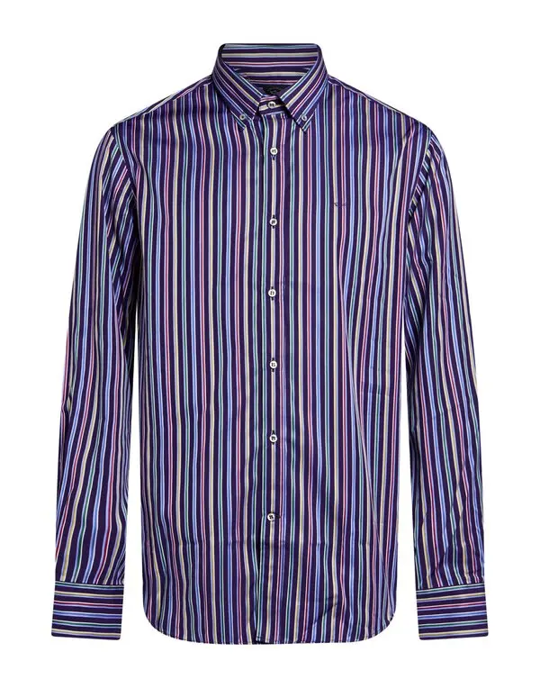 Paul & Shark Silver Collection Shirt Midnight Size Cotton