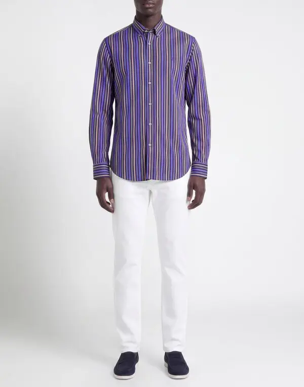 Paul & Shark Silver Collection Shirt Midnight Size Cotton