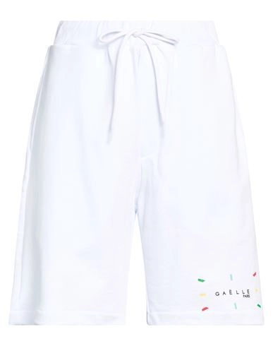 GAELLE PARIS Shorts & Bermuda Shorts Size Cotton - White