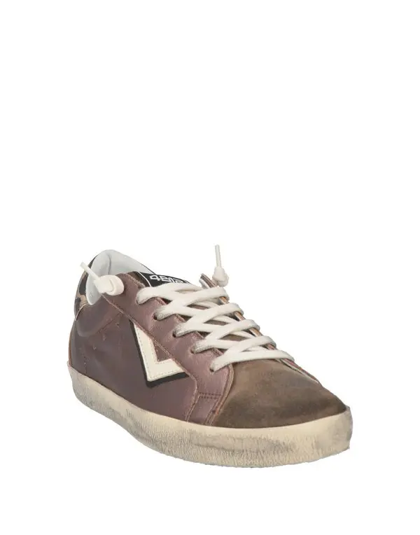 4B12 Sneakers Bronze Size Leather