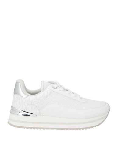 Michael Kors Sneakers Size Pvc Polyvinyl Chloride, Textile Fibers, Polyurethane - White