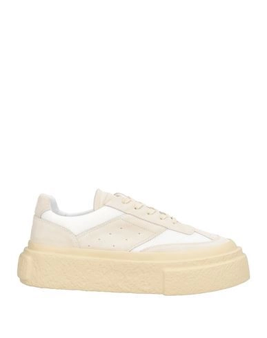 MAISON MARGIELA Sneakers Size Leather, Textile Fibers - Beige