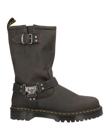 Dr. Martens Boot Charcoal Size Leather - Grey