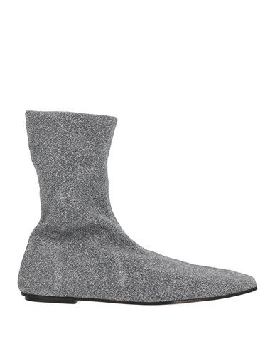 ALYSI Ankle Boots Size Textile Fibers - Silver