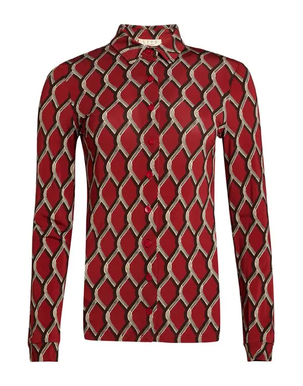 SIYU Shirt Brick Size Viscose, Elastane