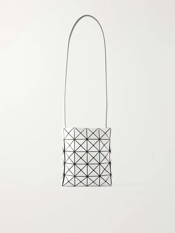 Issey Miyake Prism Gloss Rubber Crossbody Bag - Grape
