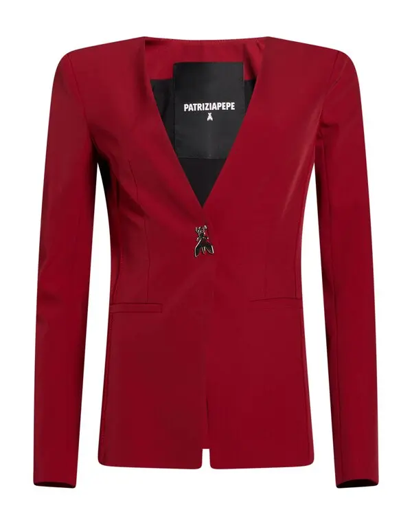 Patrizia Pepe Blazer Size Polyester, Elastane